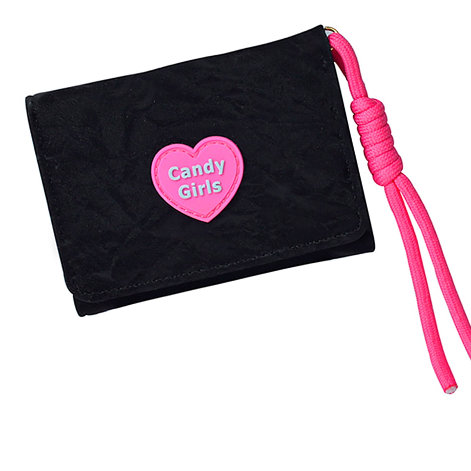 Stylish Short PU Purse With Candy Color Scheme Integrated Card Pockets ...