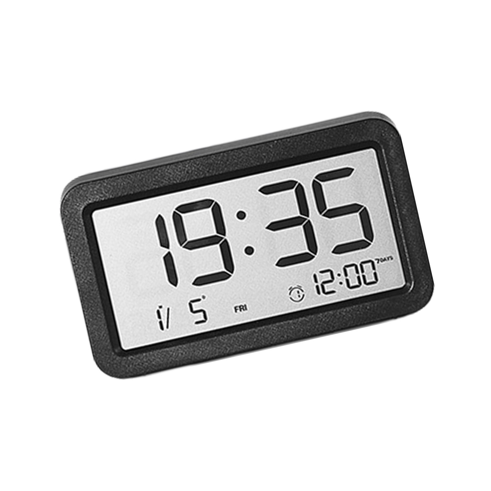 Stylish Small Digital Clock, Perfect for Bedsides Use, Noiseless ...