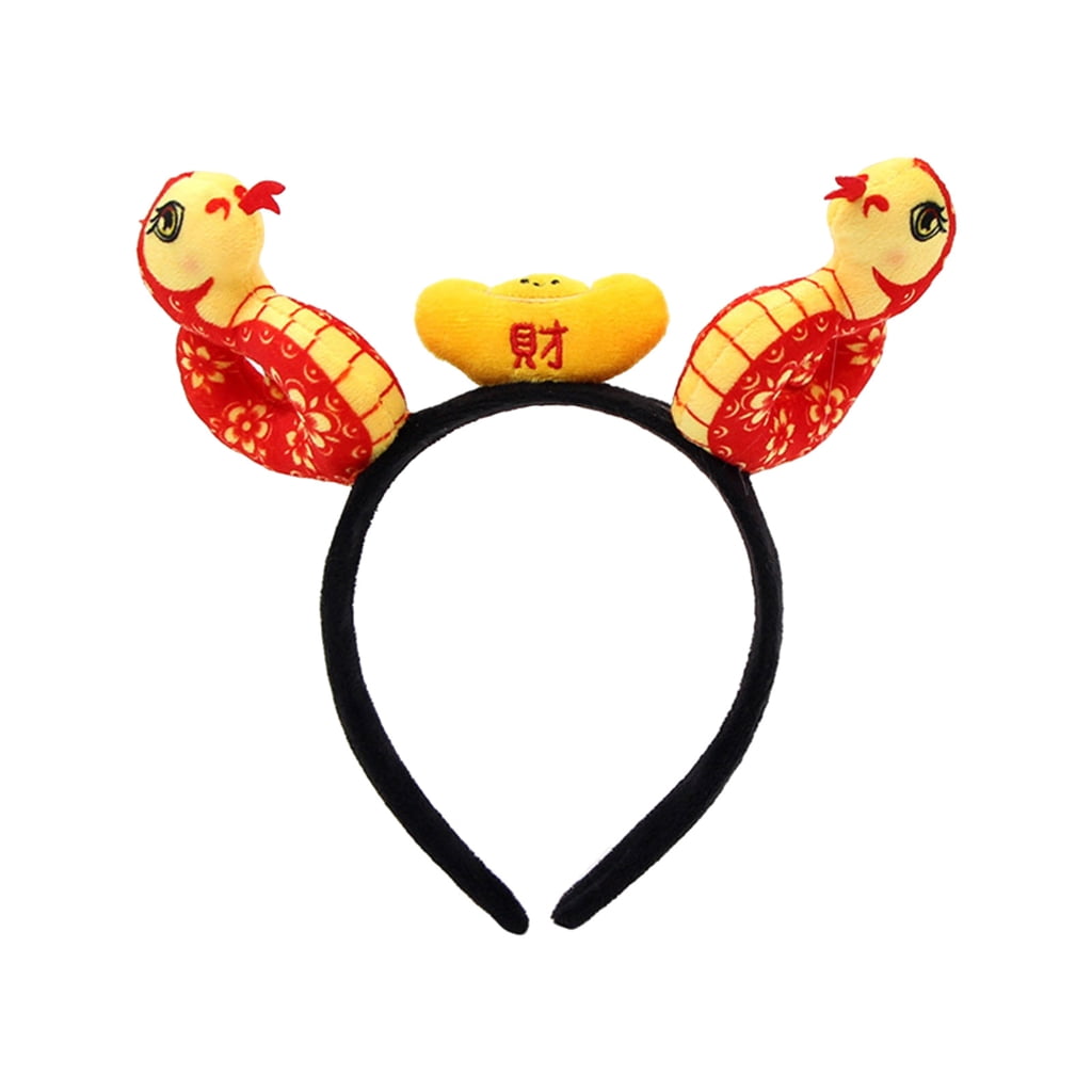 Stylish Snake Hair Hoop Eye-catching Snake Headpiece Green Headwear for ...