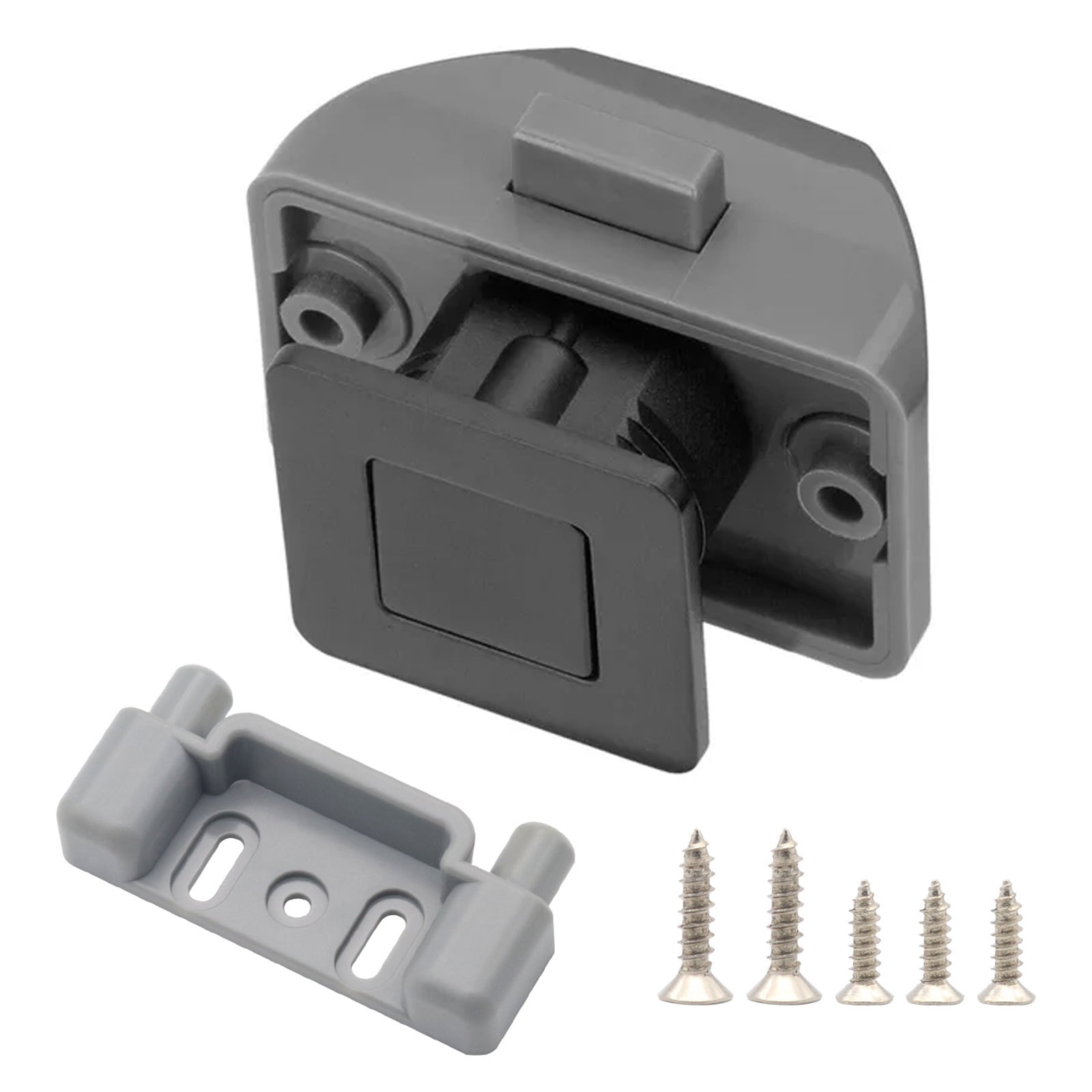 Stylish Square Cabinet Push Button Lock for Furniture Hardware Vehicles ...