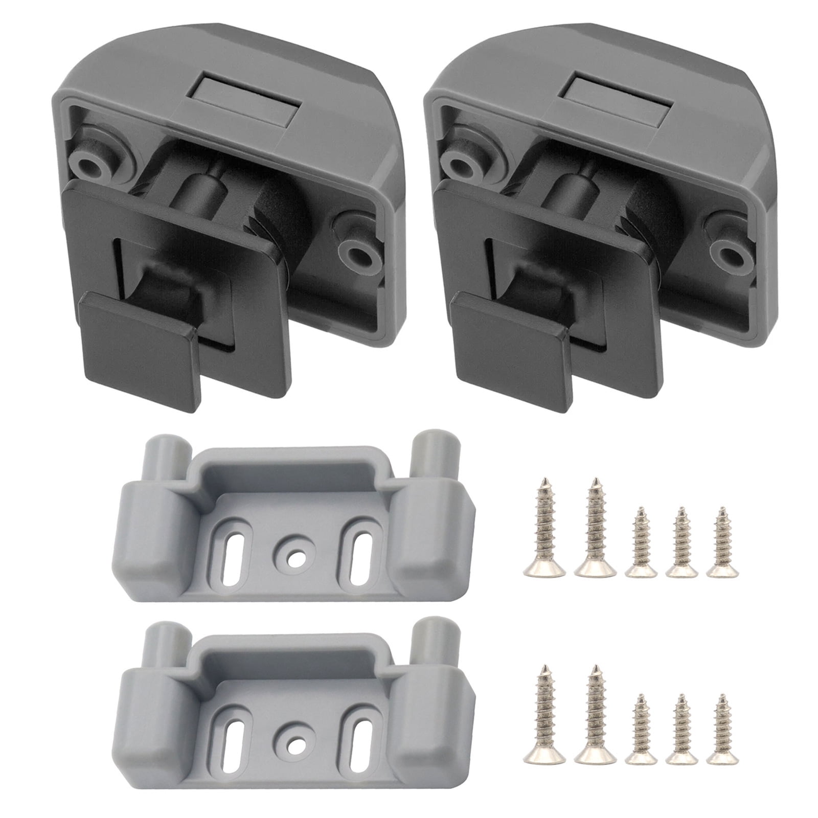 Stylish Square Cabinet Push Button Lock for Furniture Hardware Vehicles ...