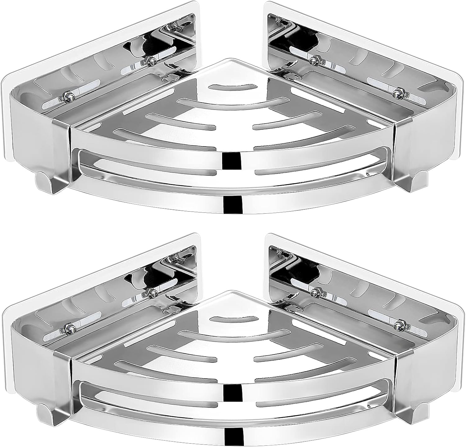 Stylish Stainless Steel Shower Organizer, Rust-Resistant And Space ...