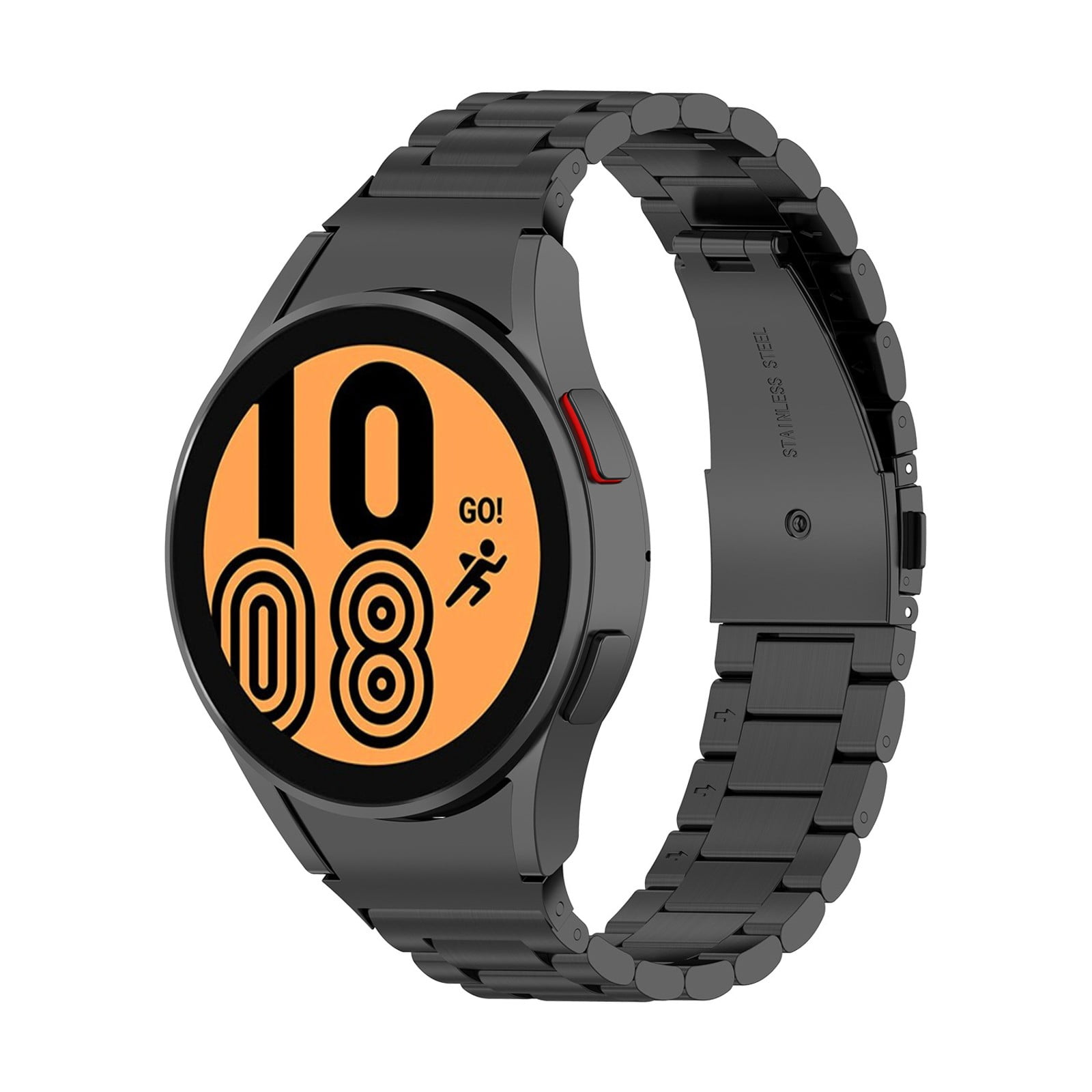 Stylish Stainless Steel Smartwatch Band Durable Adjustable Easy ...