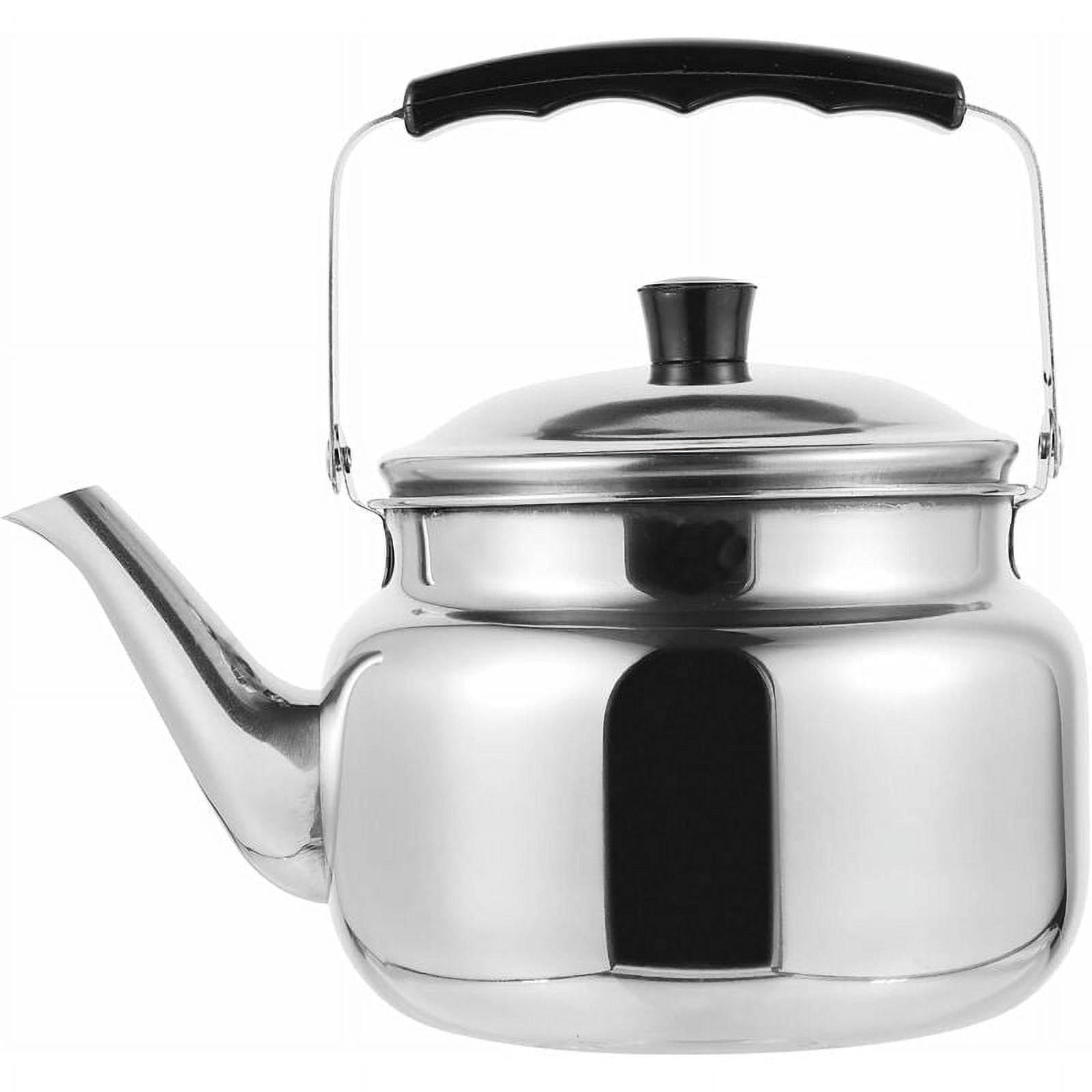 Tea Kettle with Whistling Feature, Stainless Steel Wide Mouth Induction ...
