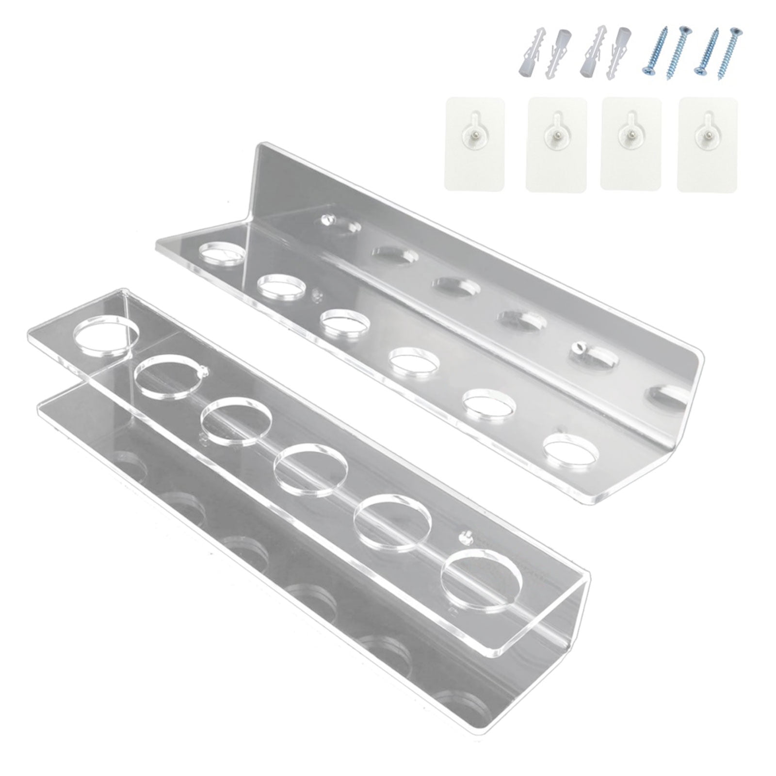 Stylish Storage Rack for Pool Cues Self-adhesive Wall Mounted ...