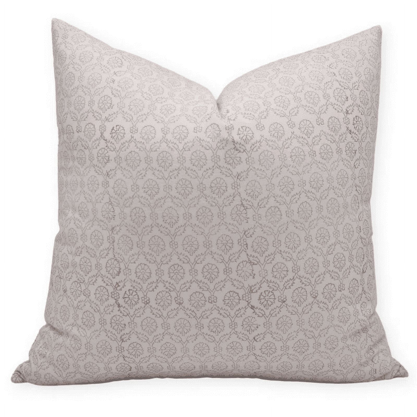 Stylish Thick cotton White Pillow Covers with Hand Block Prints By ...