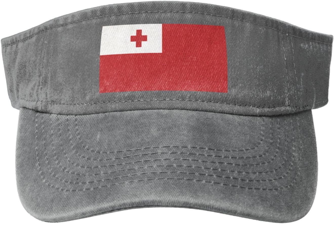 Stylish Tonga Flag Cowboy Empty Top Sun Hat Blank Baseball Cap for Men ...