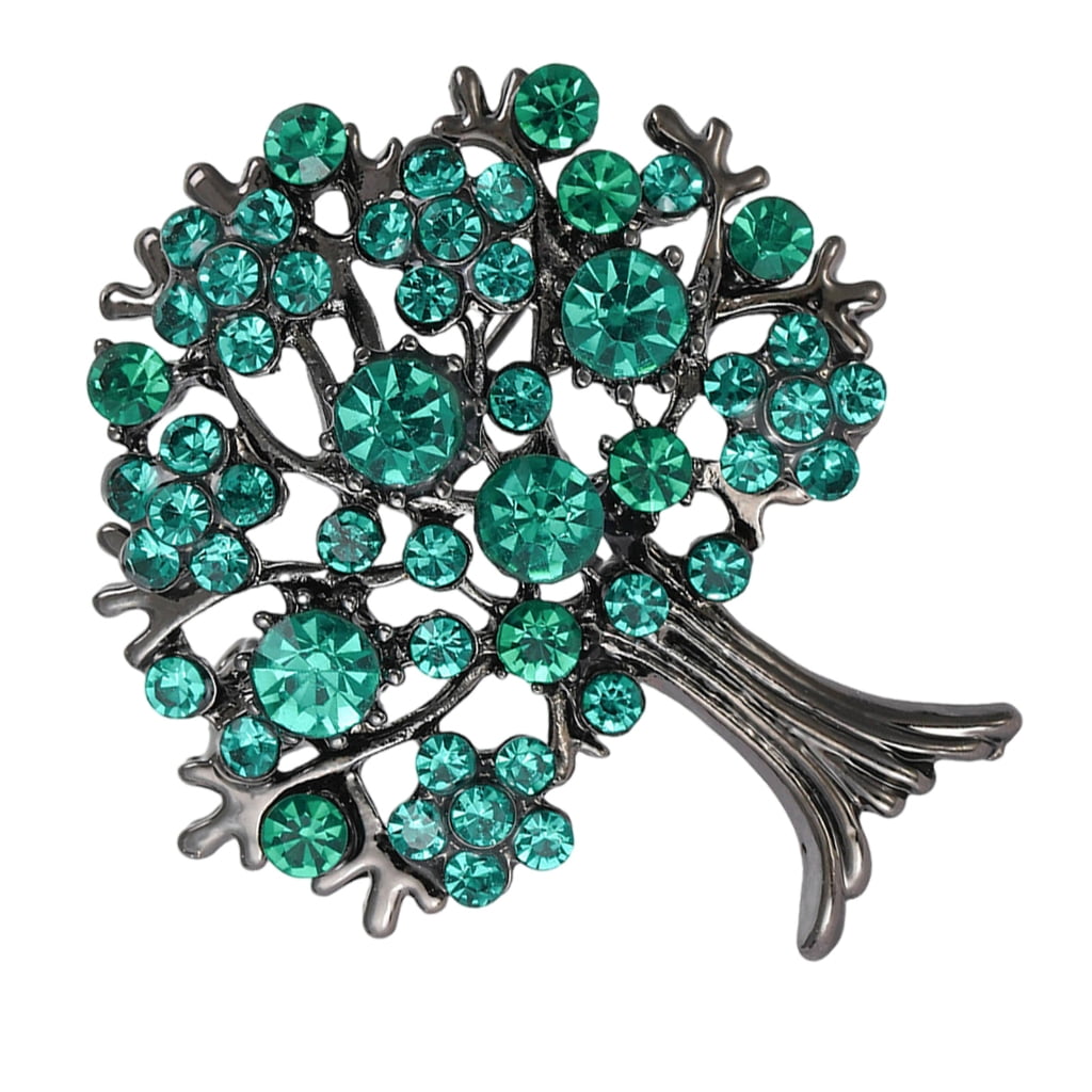 Stylish Tree Of Life Safety Pin Brooch Beautiful Tree of Life Secure ...