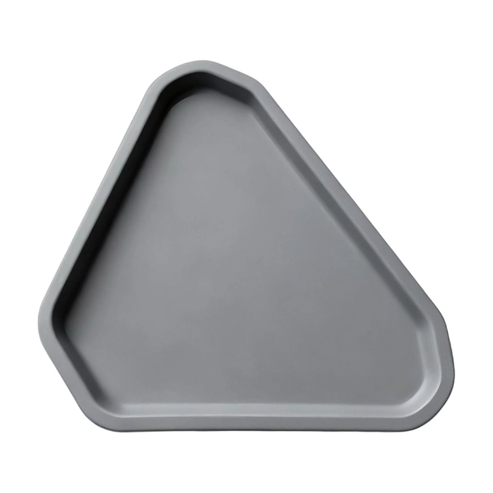Stylish Triangular Plastic Tray, High-Temperature Resistant Serving ...