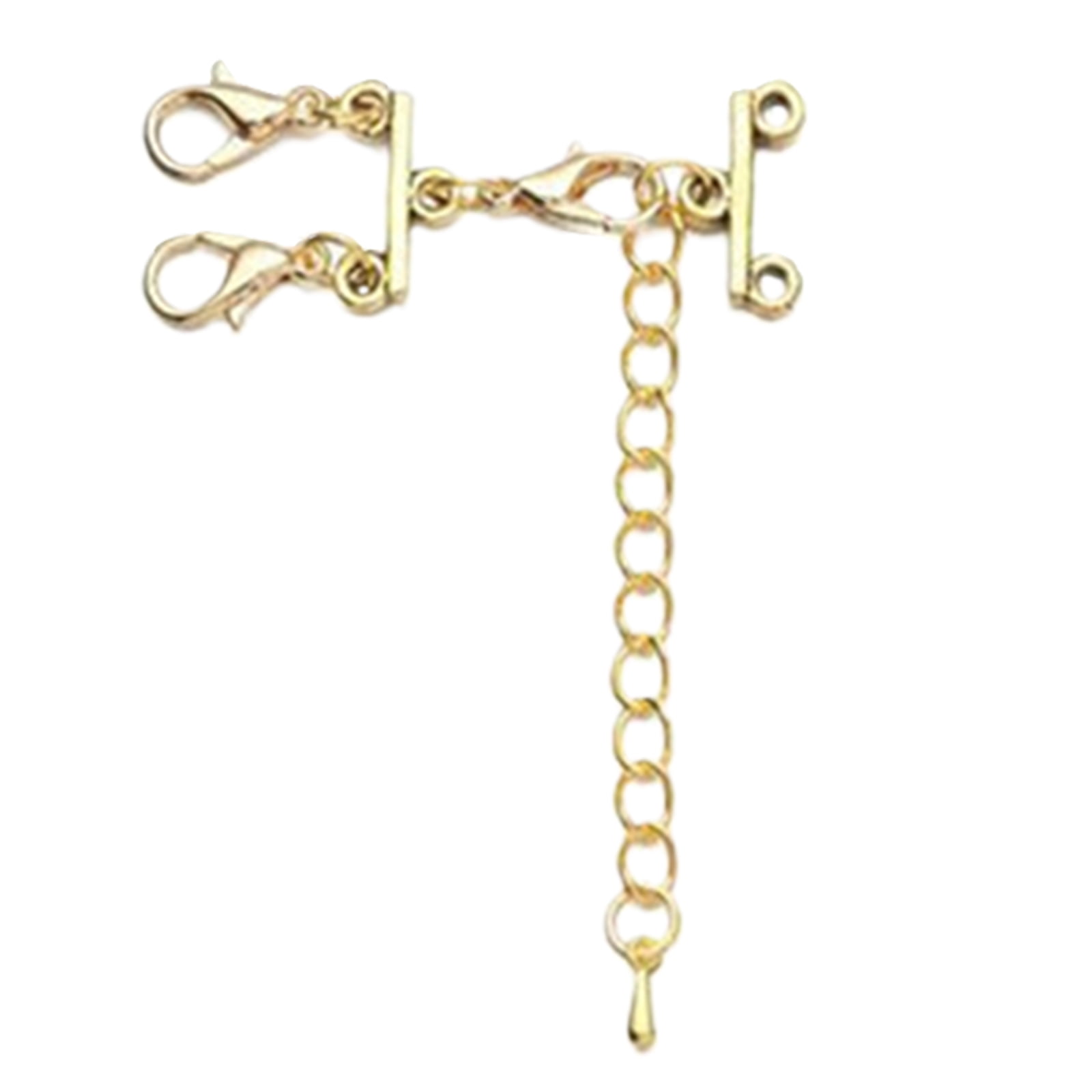 Stylish Tube Lock Necklace Clasps Layering Clasps Multi Tube Lock ...
