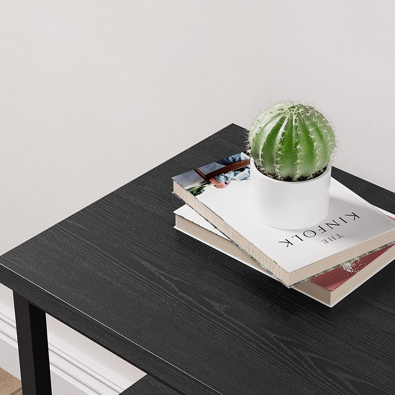 Stylish Tv Cabinet Modern Lowboard with Three Drawers Multiple Shelves and Solid Steel Frame for ...