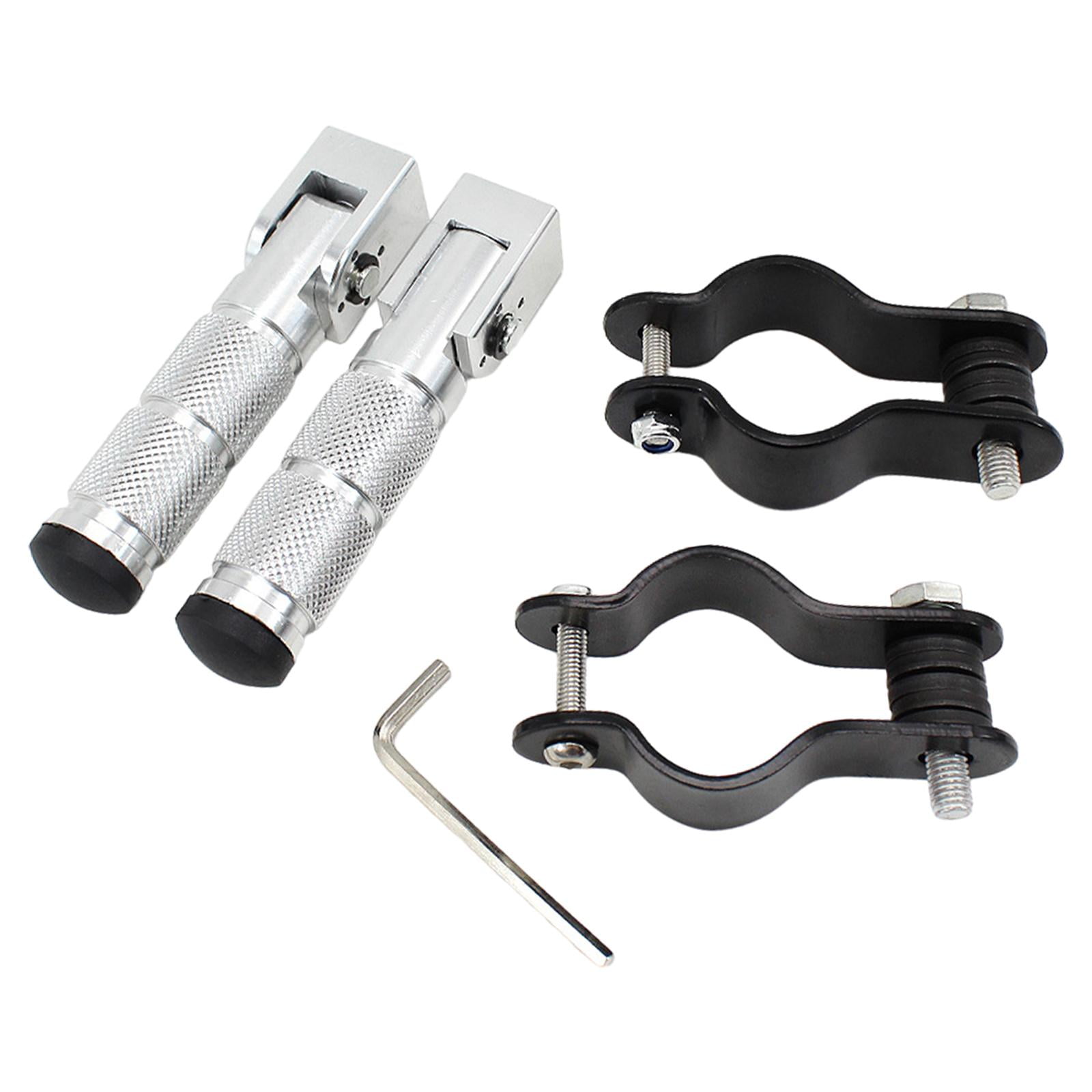 Stylish Universal Foot Pegs, Folding Non-Slip Footrest, Rear Footrest ...