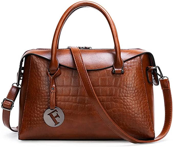 Stylish Vegan Leather Women's Shoulder Handbag - Durable Versatile ...