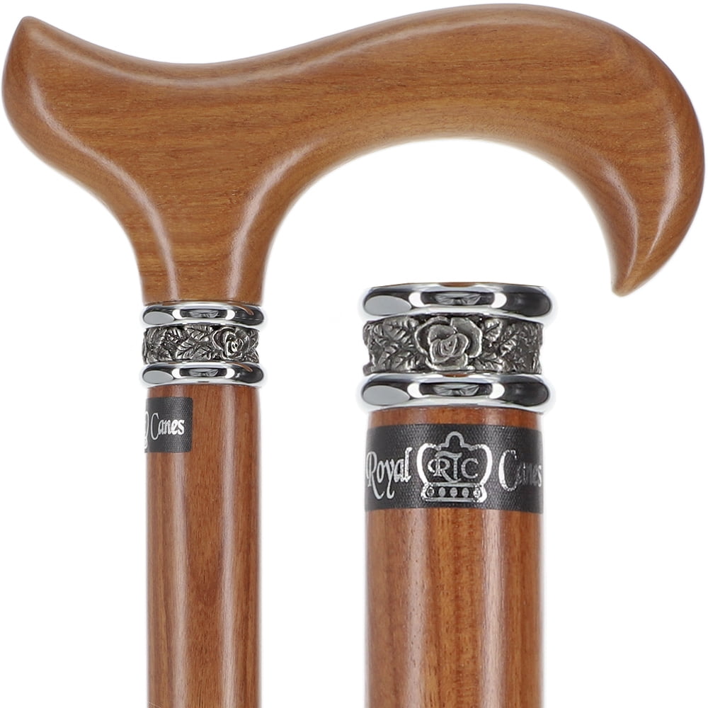 Stylish Walking Sticks – Derby Walking Canes with Wood Shaft and Pewter ...