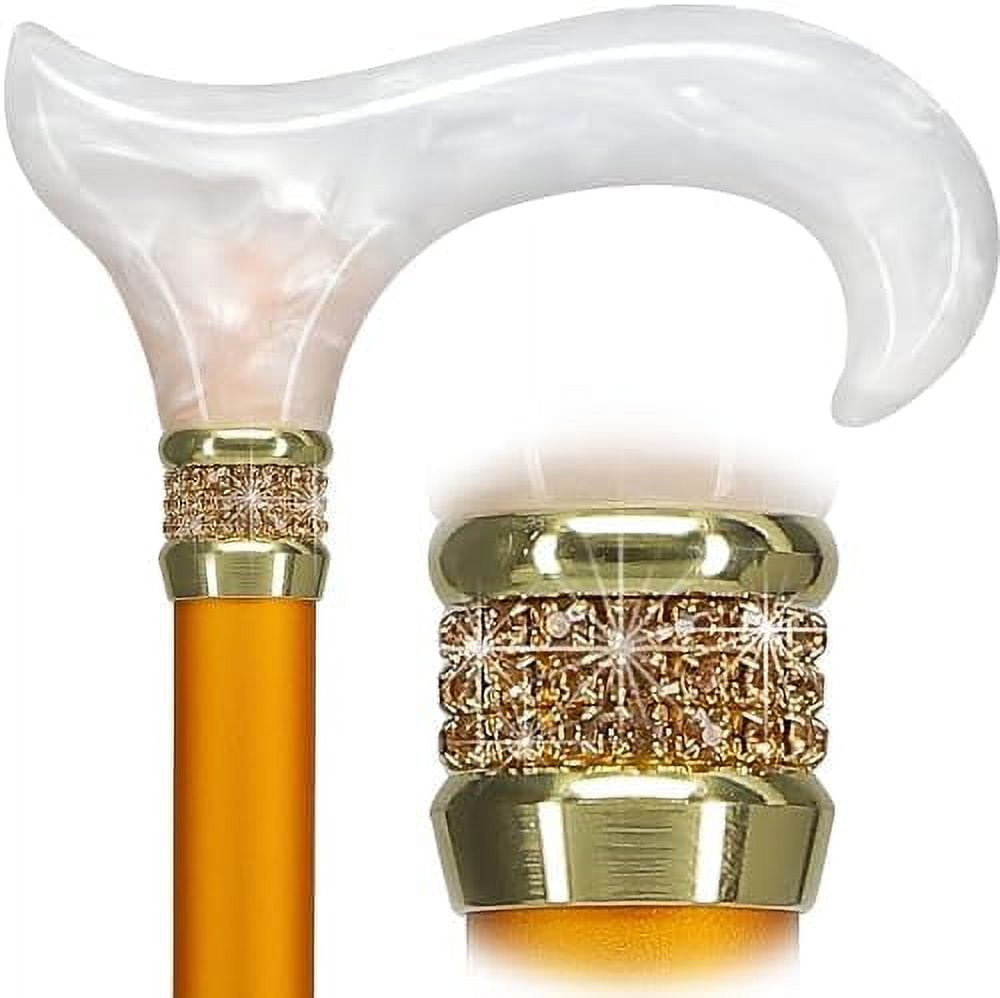 Stylish Walking Sticks – Rhinestone Collar Designer Adjustable Canes ...