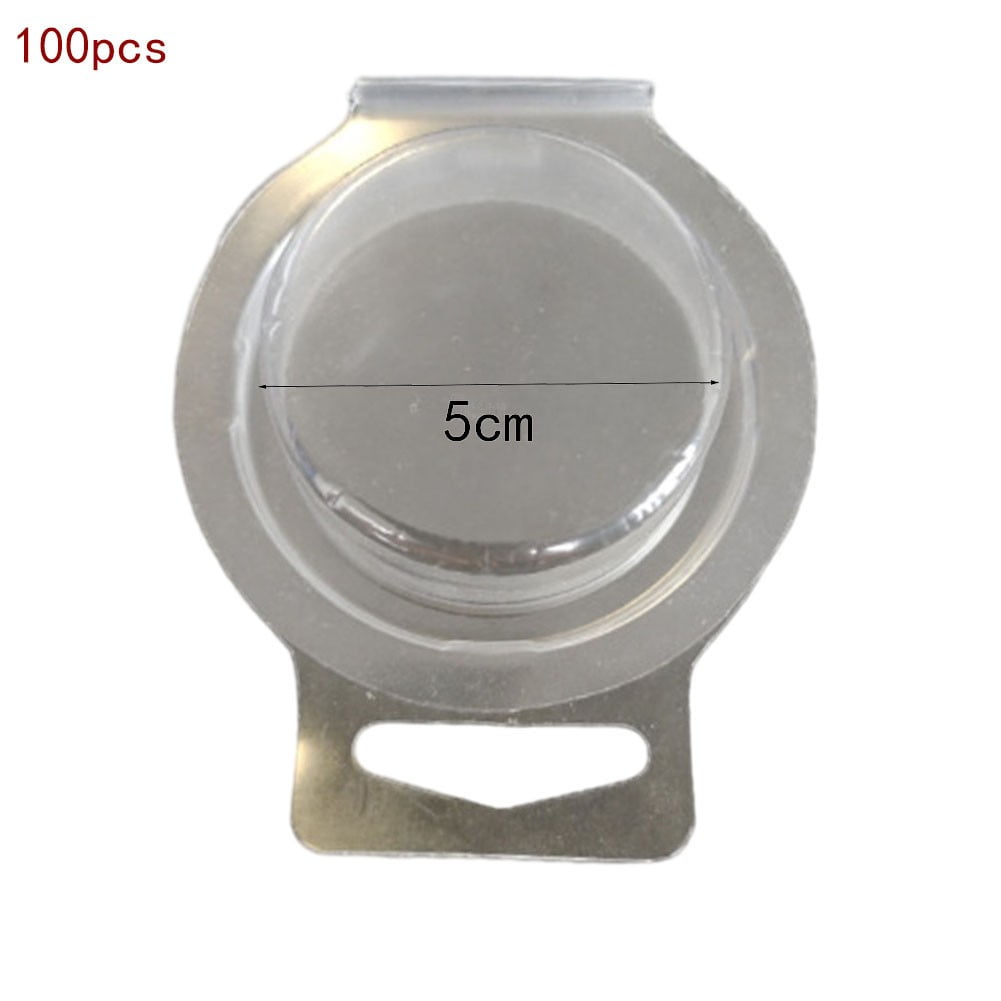 Stylish Wax Melt Molds 100 Clear Plastic Clamshell Boxes for Melt Cubes ...