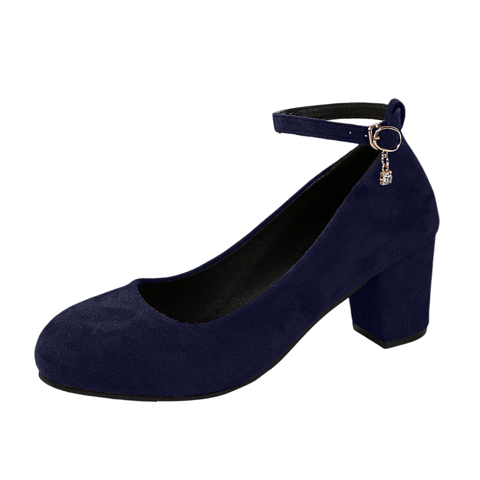 Stylish Women's Casual Platform Shoes With Buckle Strap On Design For ...