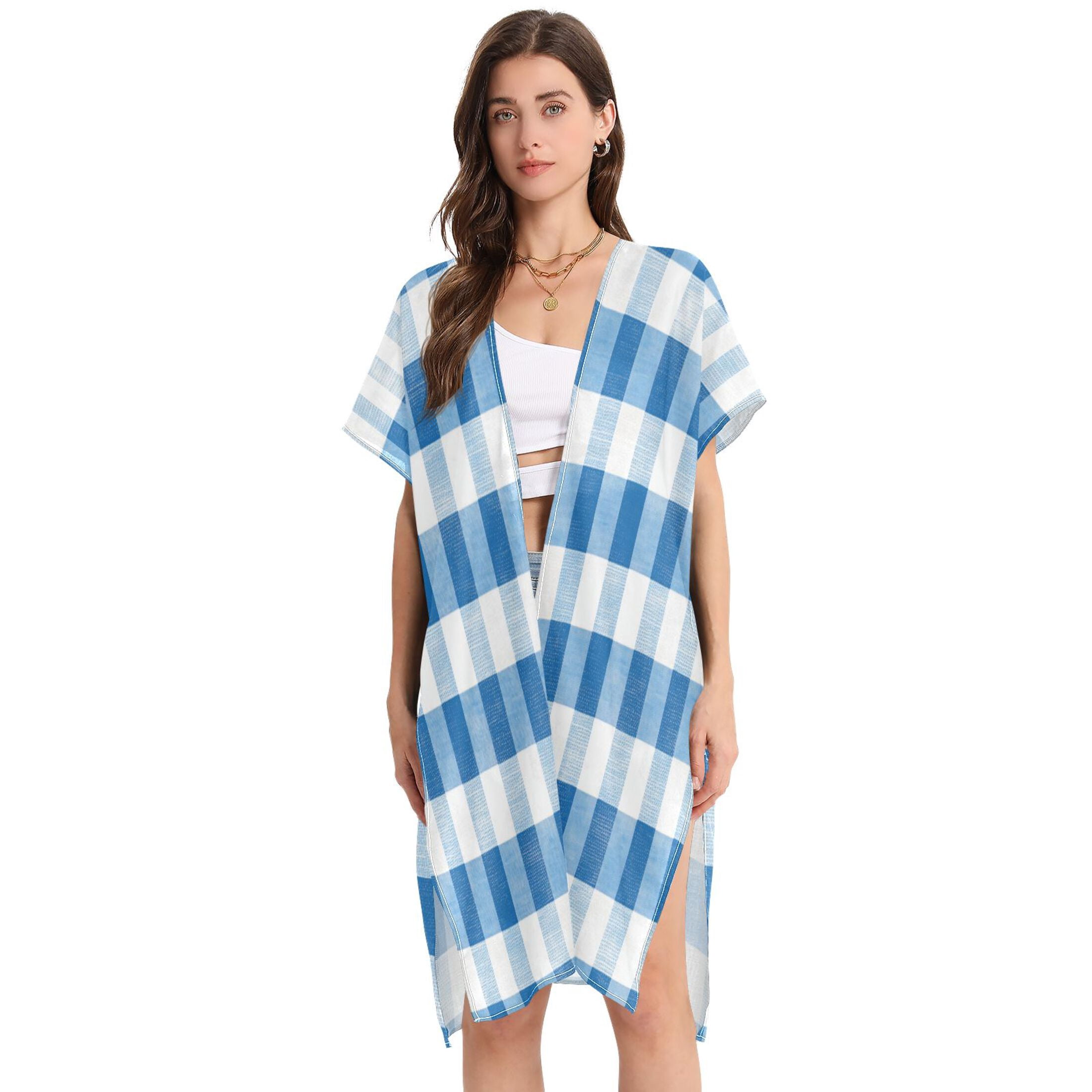 Stylish Women's Long Beach Cover-Up Swimwear Cover Ups Lightweight ...