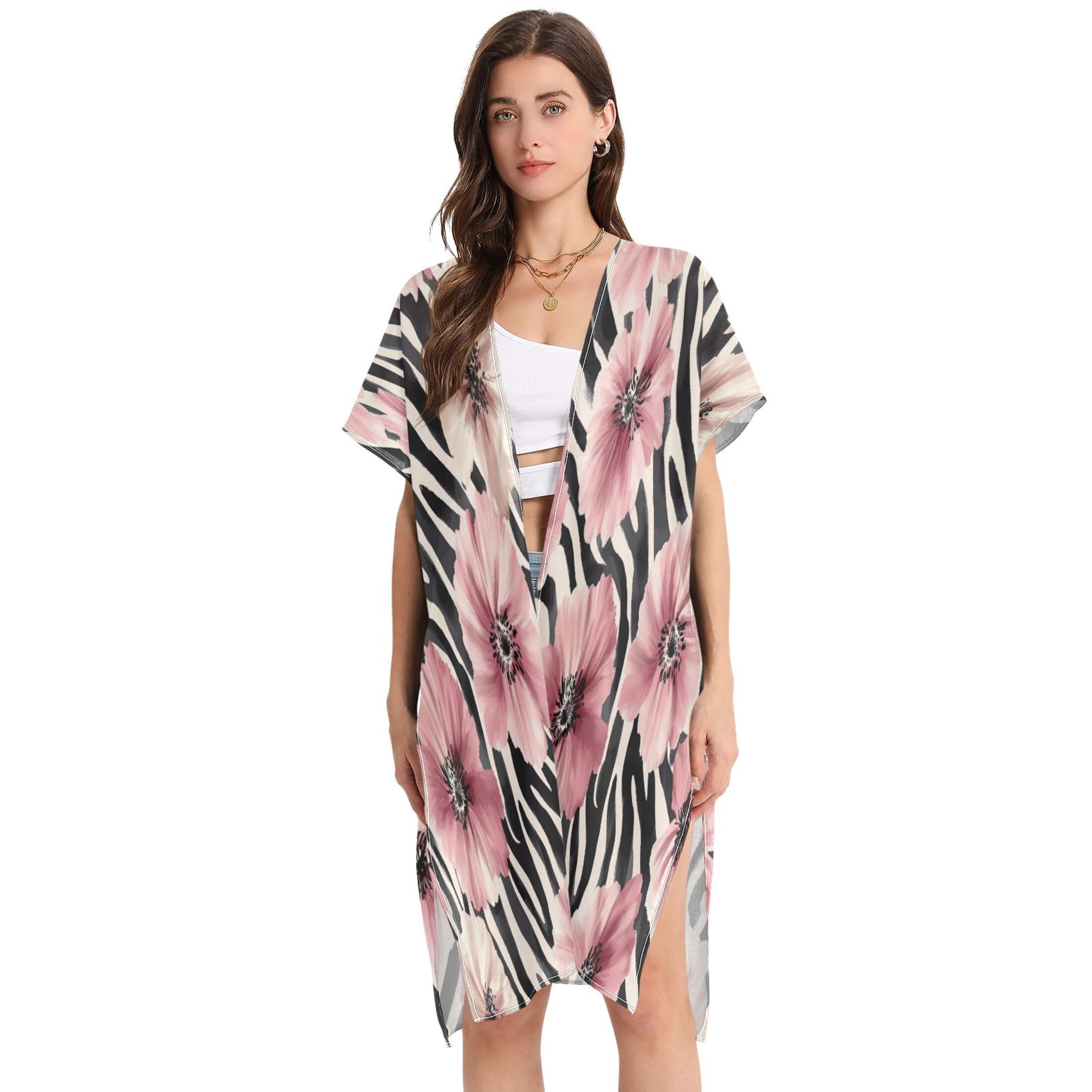 Stylish Women's Long Beach Cover-Up Swimwear Cover Ups Lightweight ...