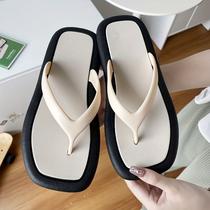 Beach Vacation Shoes GORGLITTER Women's Boho Crochet Flip Flops ...