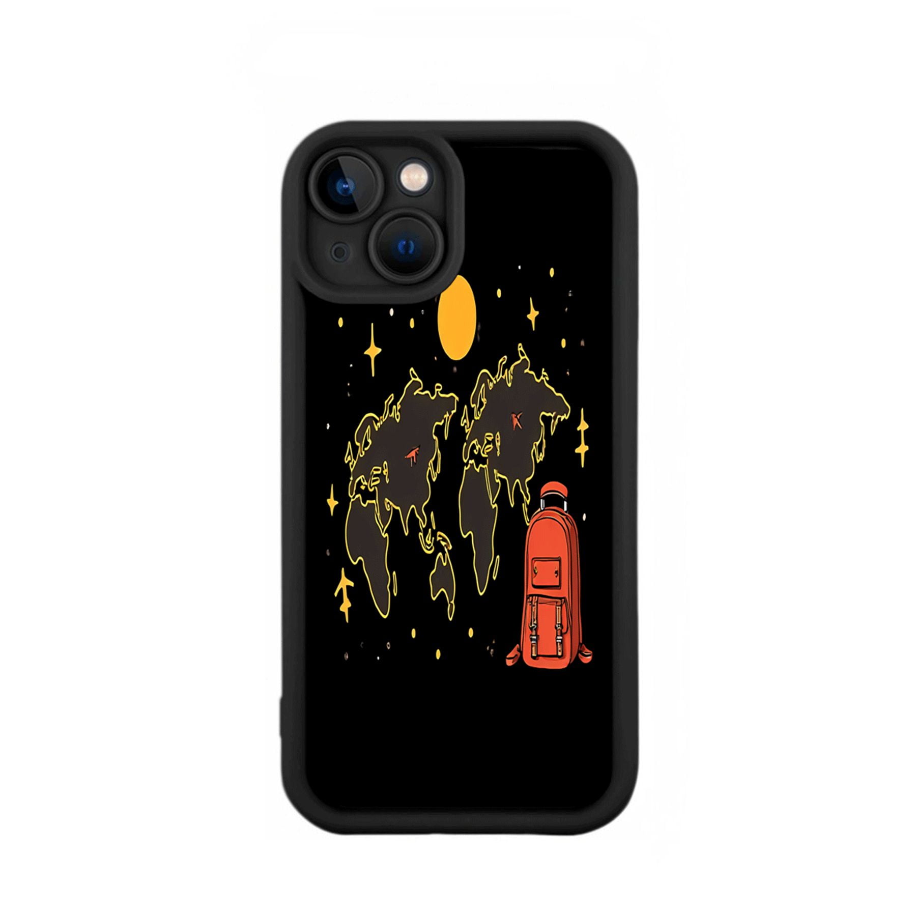 Stylish Yellowing Resistant Lightweight iPhone 15 Case - Unique World ...