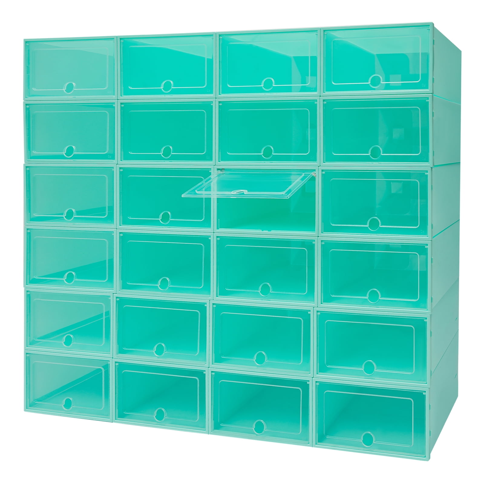 Stylish and Durable Shoe Storage Boxes, Stackable and Foldable, Made ...