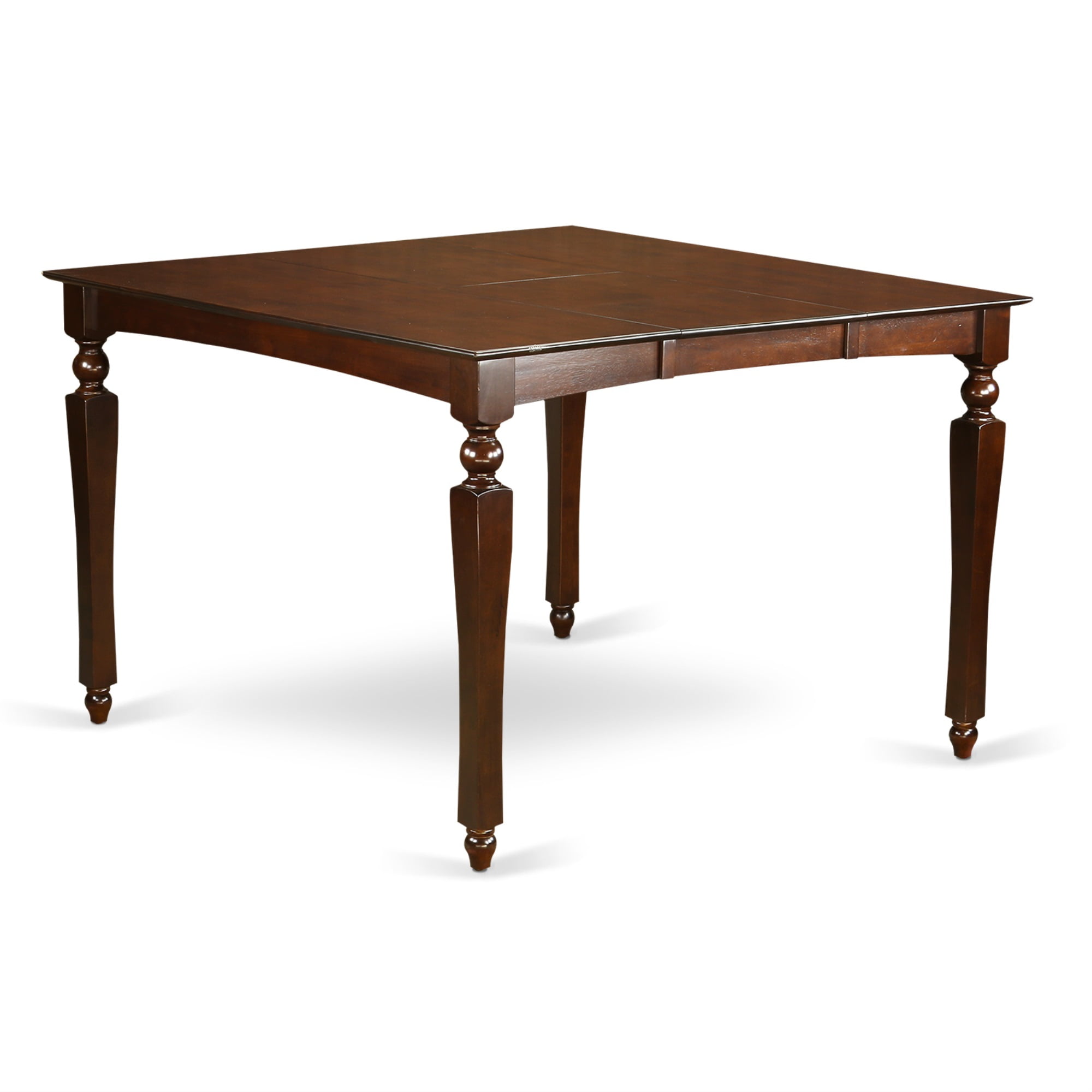 Stylish and Functional Square Pub Table with Counter Height and Self ...