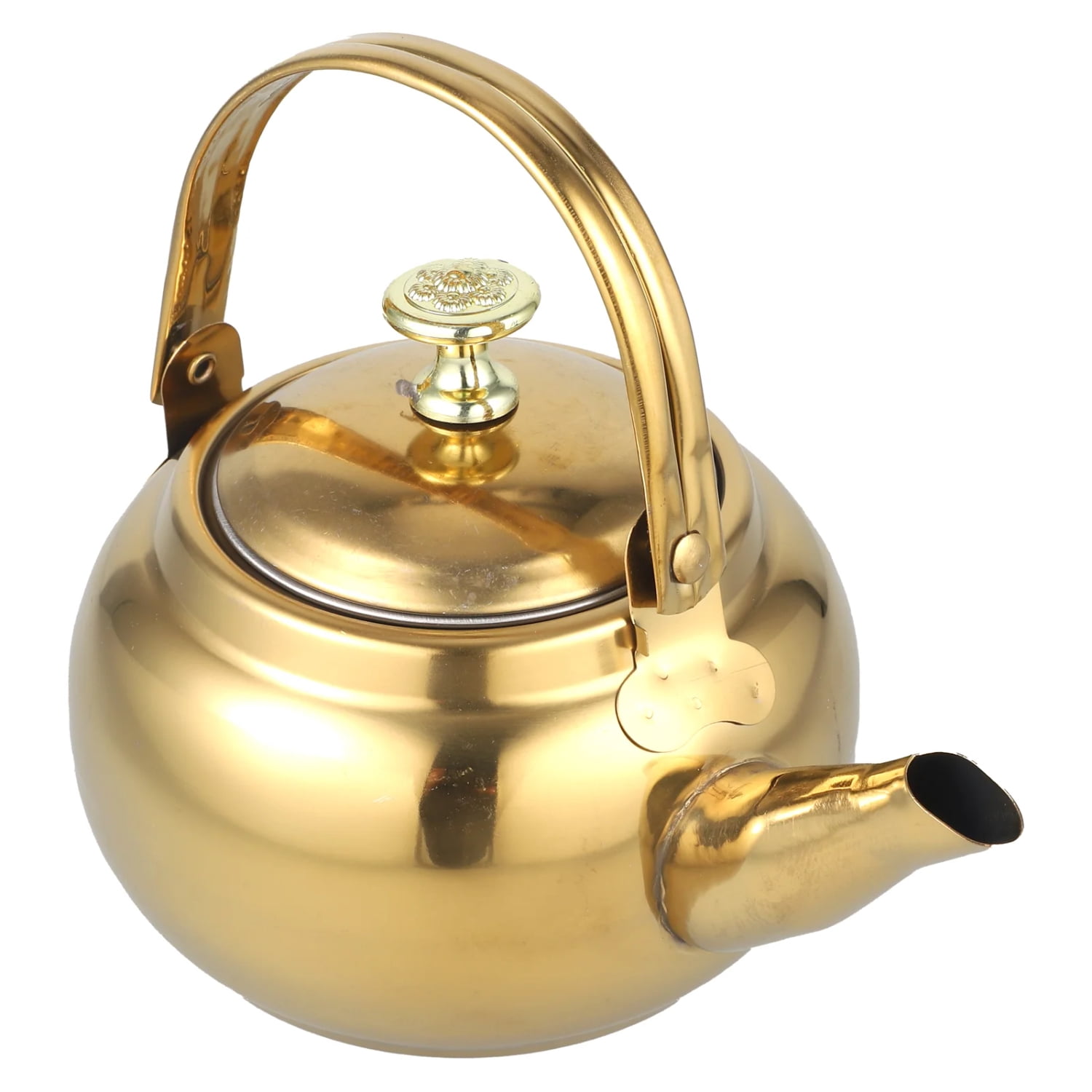 Stylish durable high-capacity stainless steel kettle for gas stove - a ...