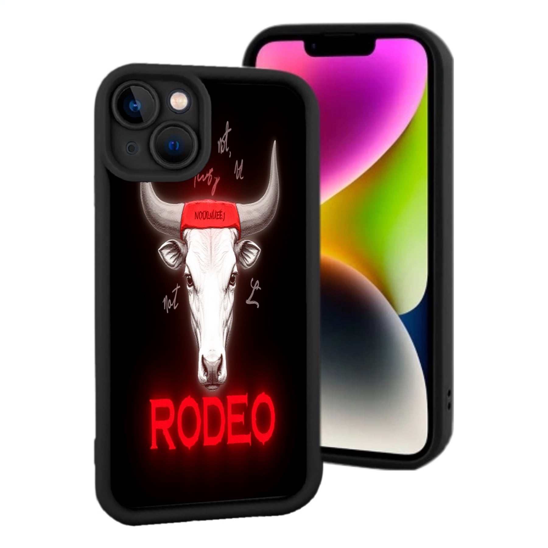 Stylish iPhone 15 Case - Yellowing Resistant Lightweight Featuring Bold ...