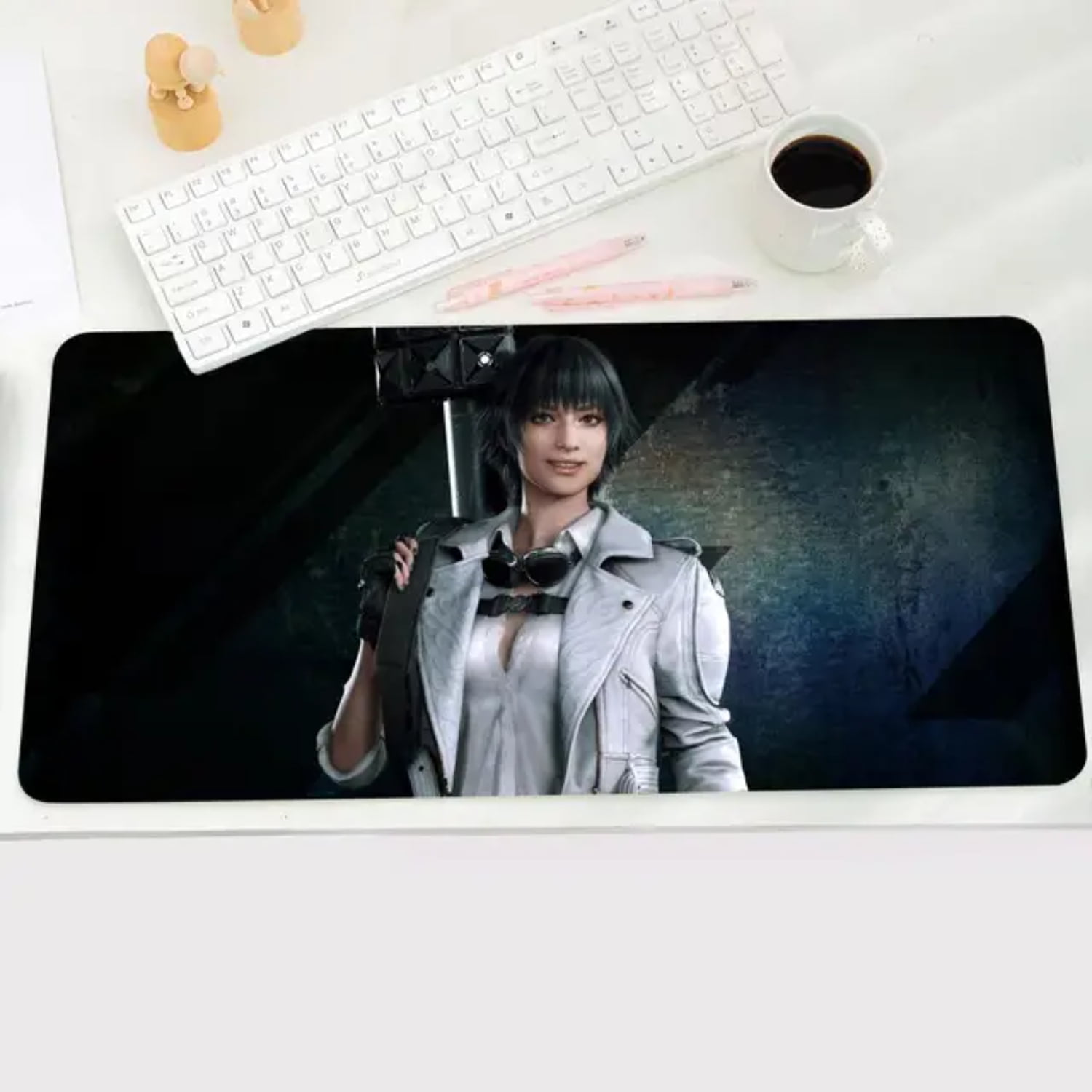 Stylish and luxurious Devil May Cry anime gaming mouse pad - Large desk ...