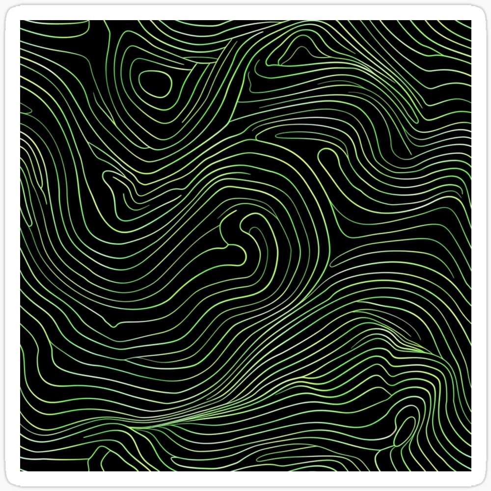 Stylized Relief Sticker Kir-4674 - Walmart.com