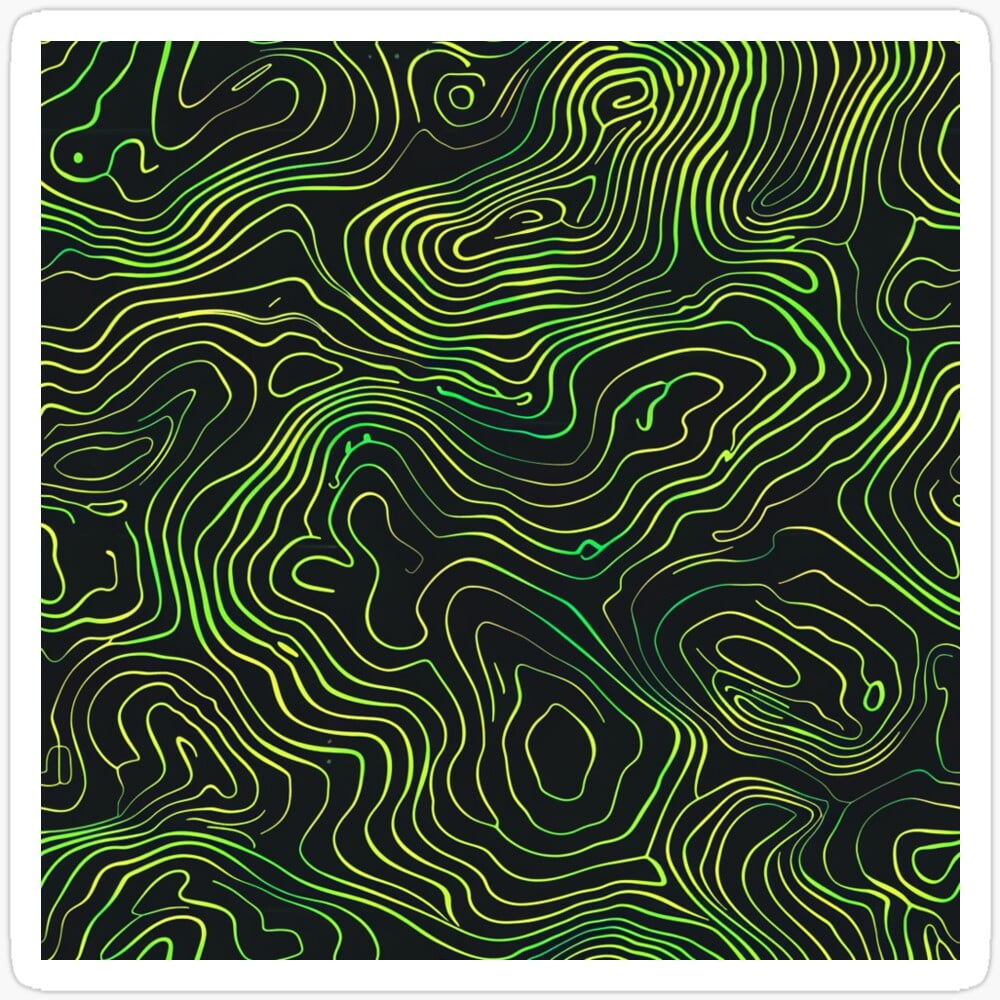 Stylized Relief Sticker Kir-4691 - Walmart.com