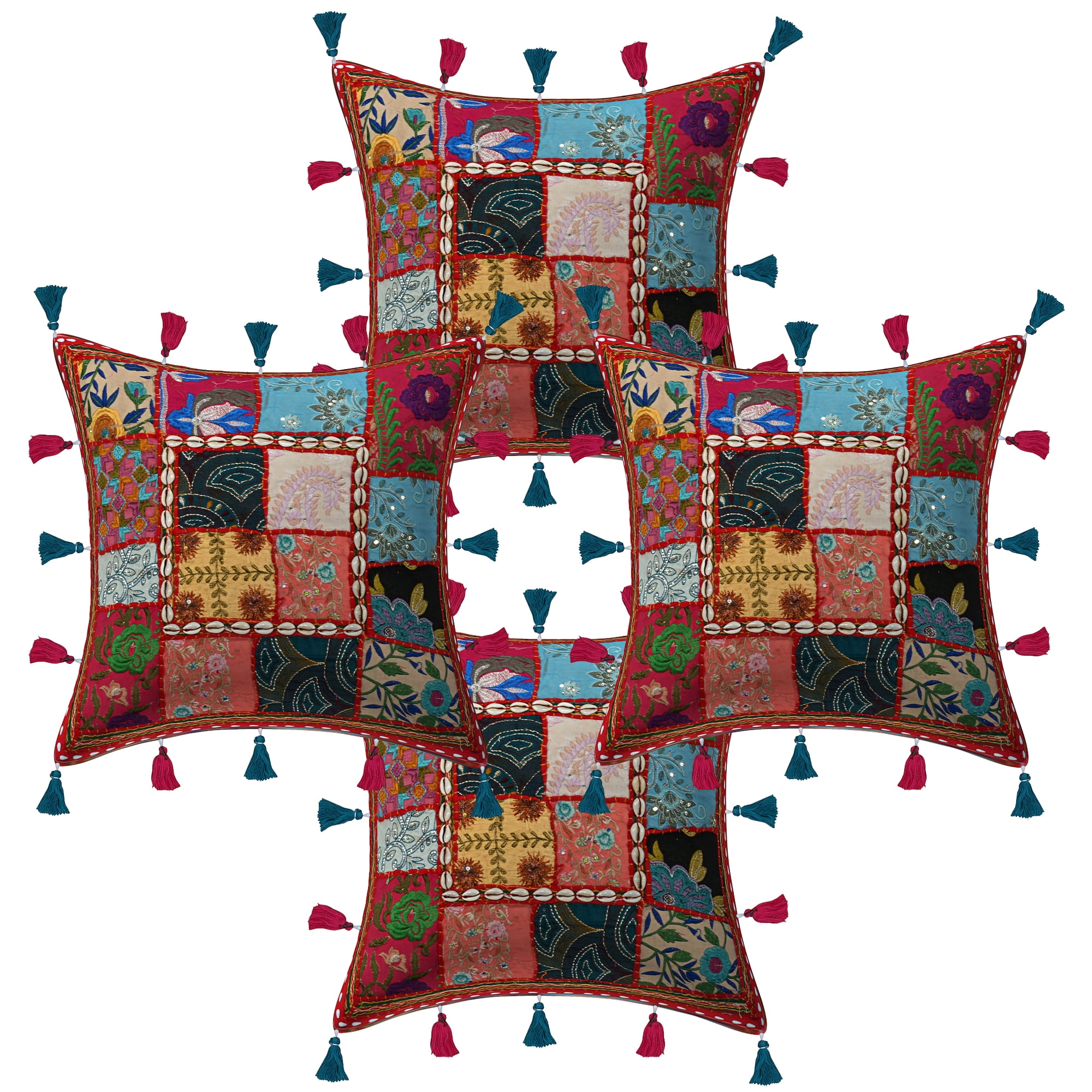 Stylo Culture Bohemian Decorative Sofa Couch Toss Throw Pillow Covers ...
