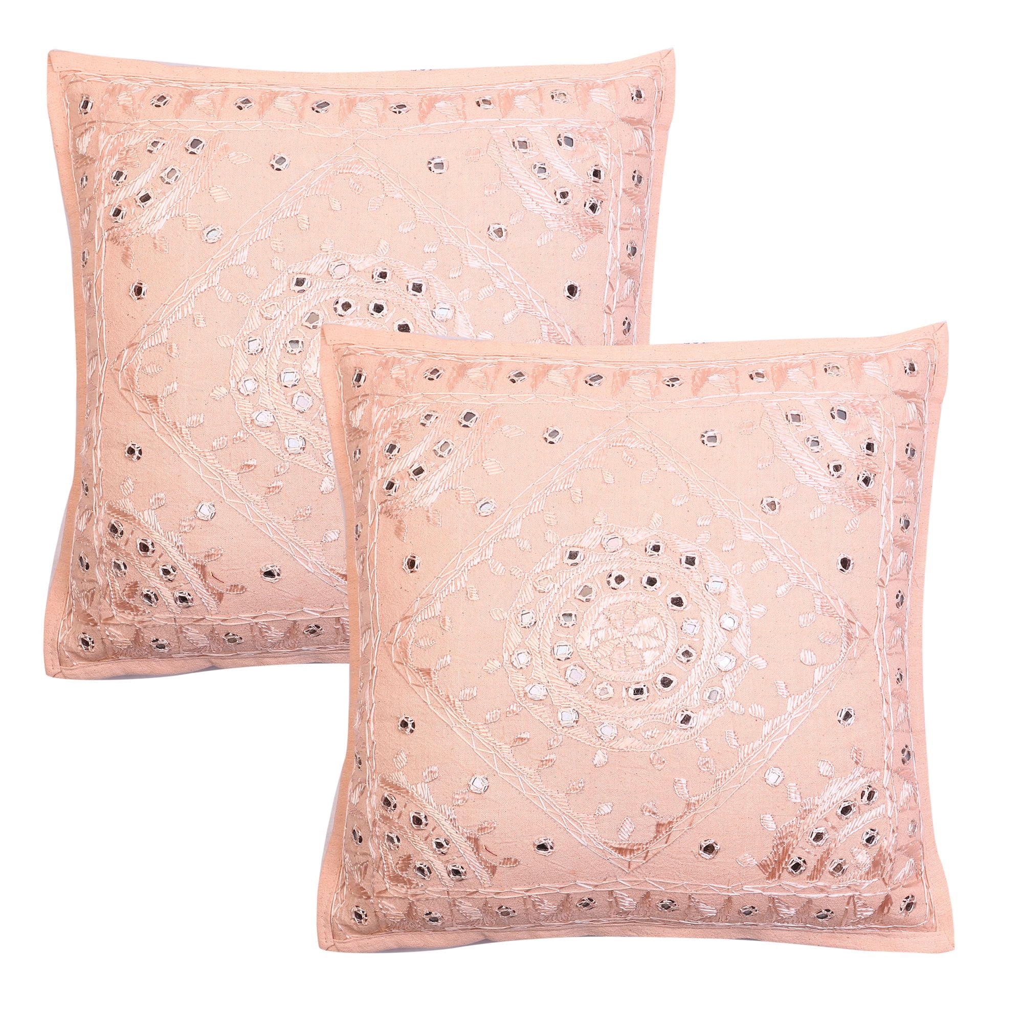 Stylo Culture Ethnic Decorative Throw Pillow Covers 16x16 Hand ...