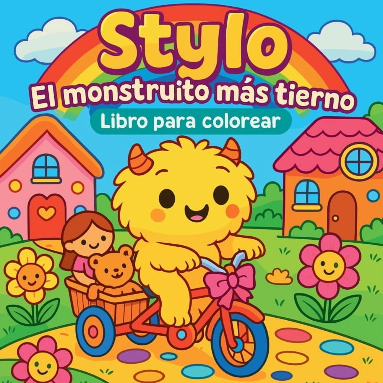 Stylo, el monstruito mÃ¡s tierno - Libro para colorear, (Paperback ...