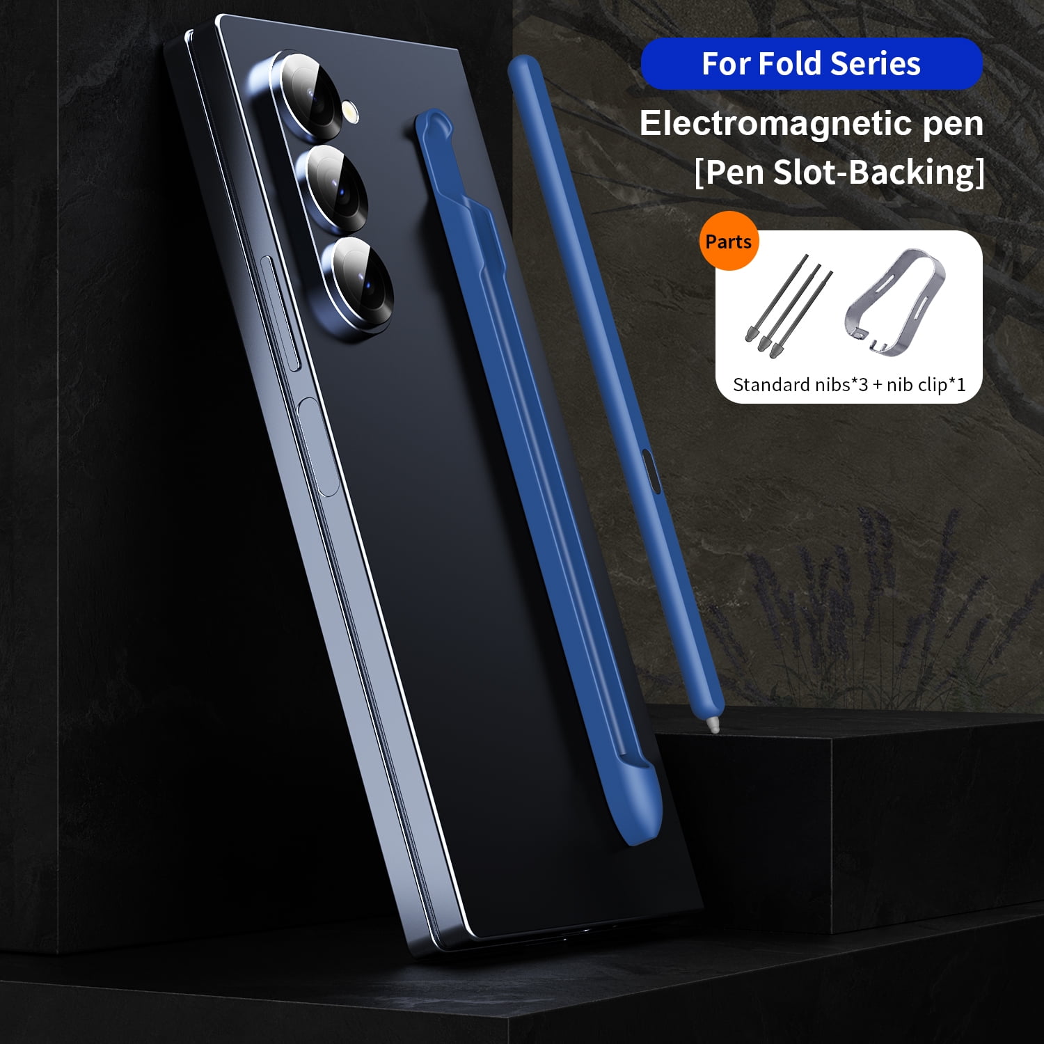 Stylus Electromagnetic Pen for Samsung Galaxy Z Fold 3 4 5 6 Fold6 ...