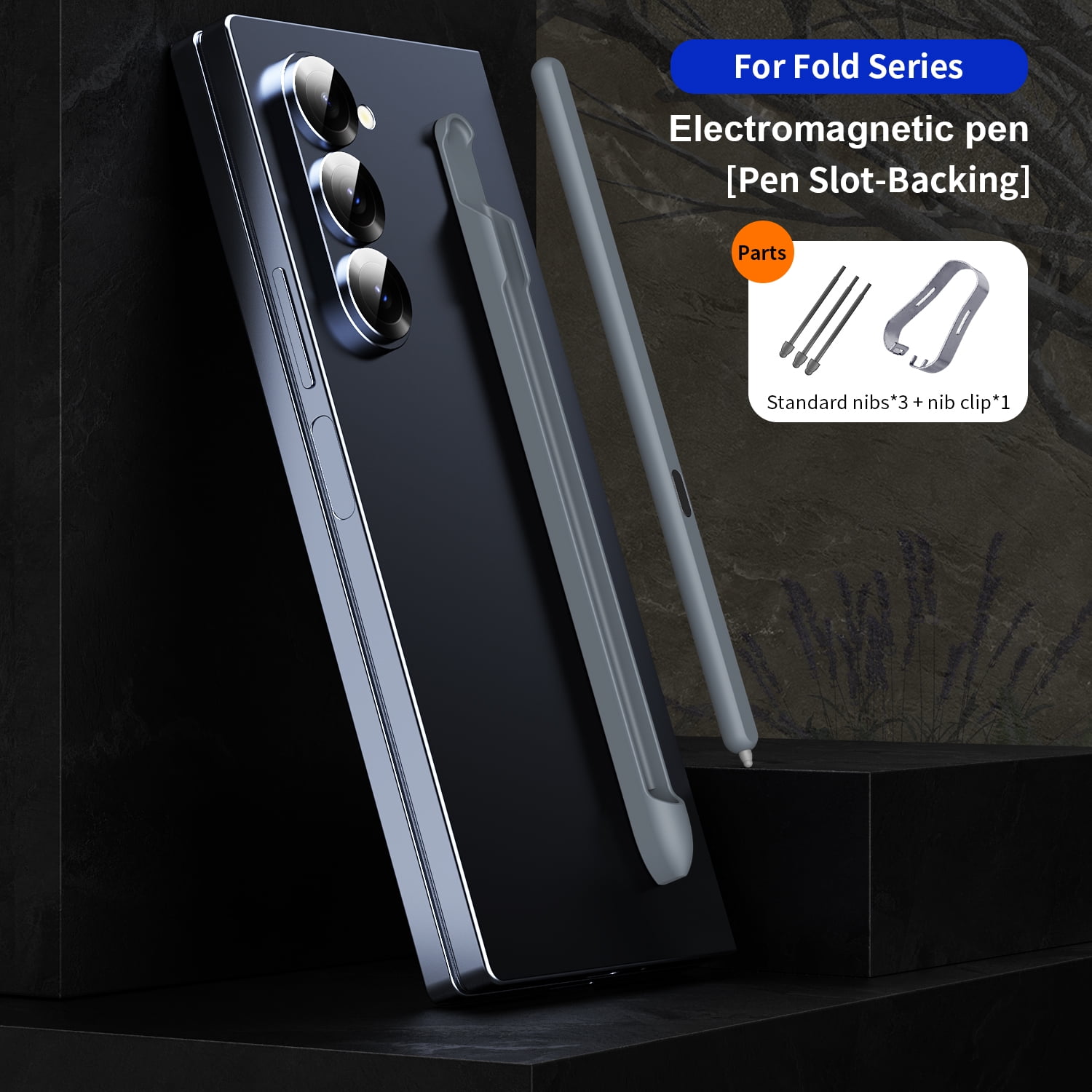 Stylus Electromagnetic Pen for Samsung Galaxy Z Fold 3 4 5 6 Fold6 ...