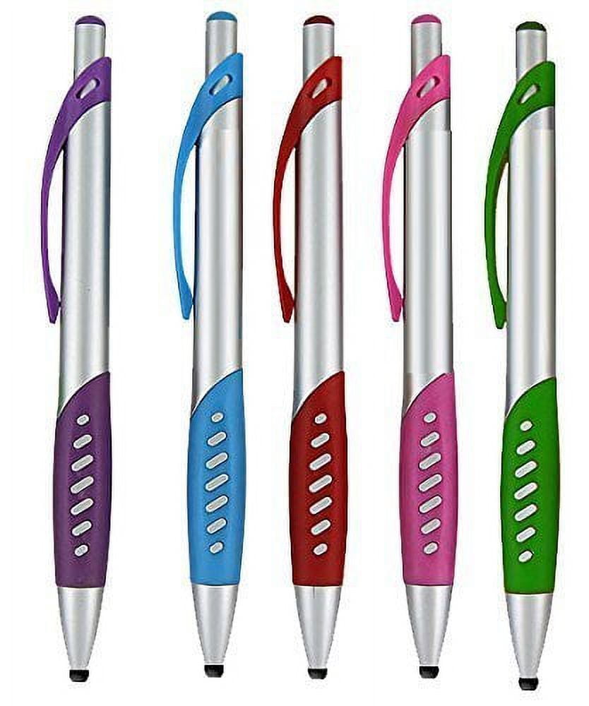 Stylus Pen, 2 in 1 Capacitive Stylus & Ballpoint click Pen with Comfort ...