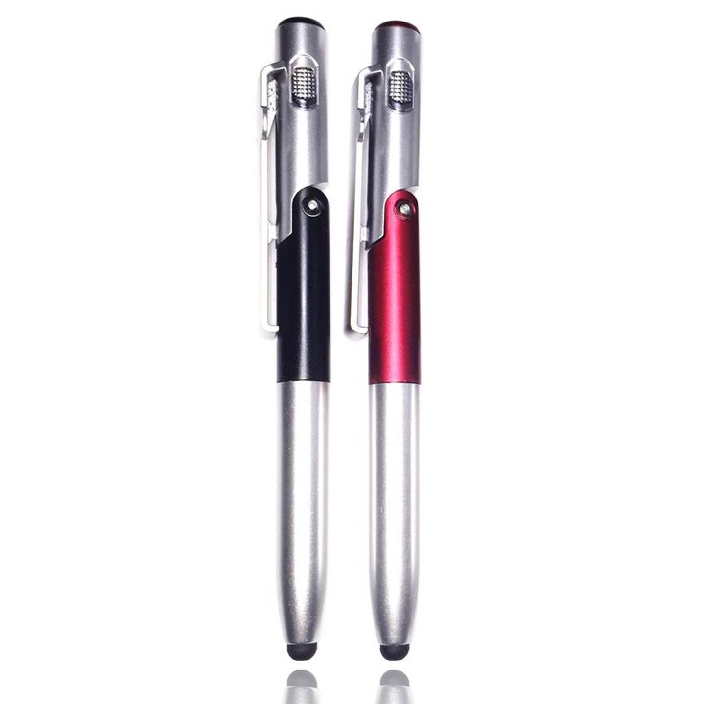 Stylus Pen [2 Pcs], 4-in-1 Touch Screen Pen (Stylus + ballpoint pen ...