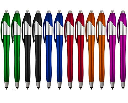 Stylus Pen, 3-1 Multi-Function, Ball Point Black Ink Pen, Capacitive ...