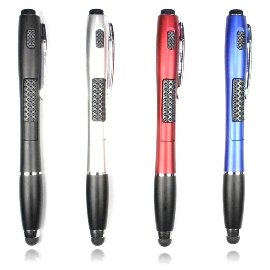Stylus Pen [4 Pcs], 3-in-1 Touch Screen Pen (Stylus + Ballpoint Pen ...