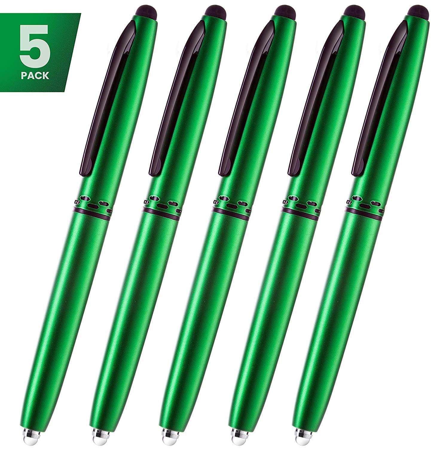 Stylus Pen- Capacitive Stylus, 3-in-1 Metal Pen, Multi-Function ...