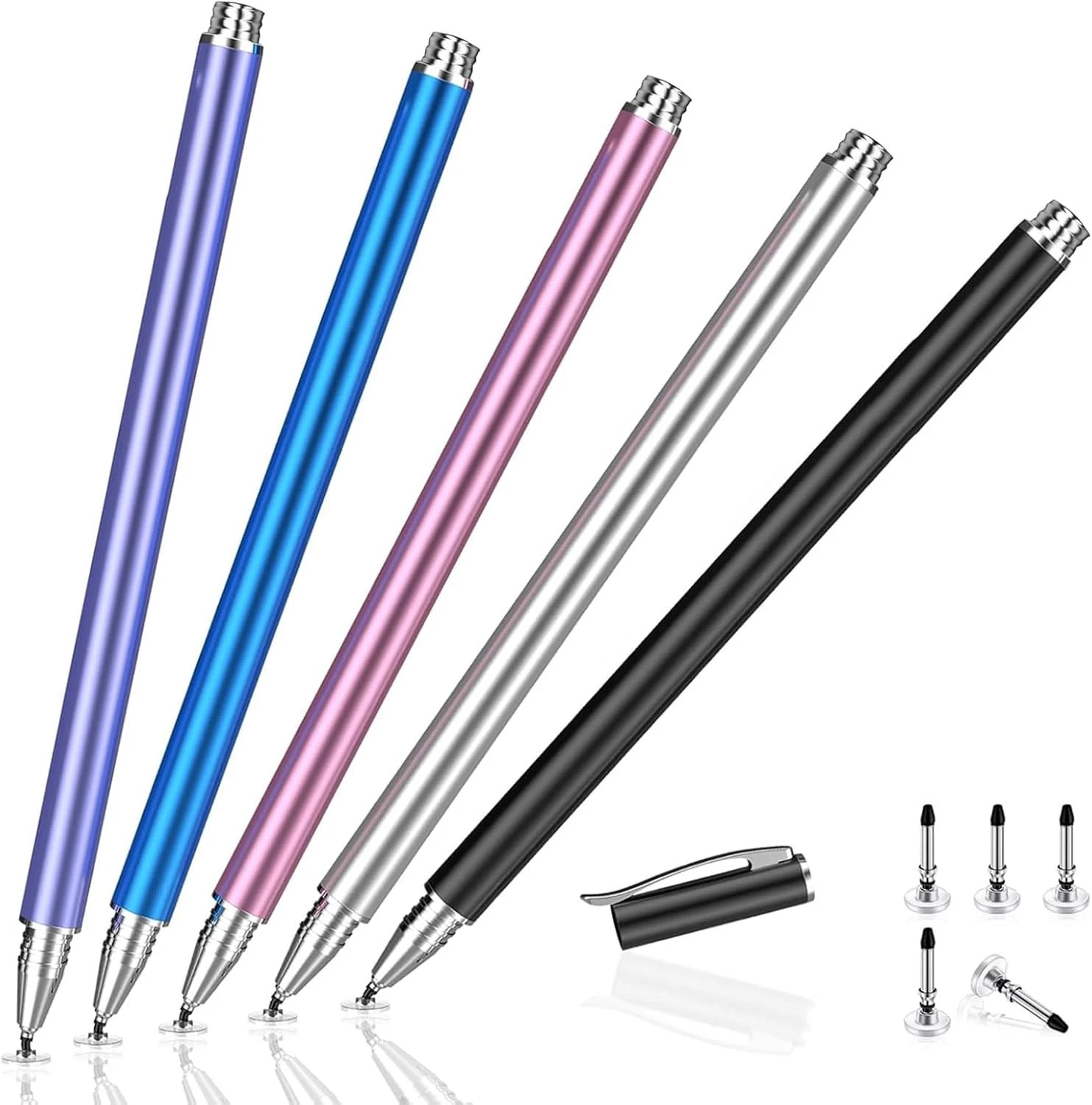 Stylus Pen For Touchscreen, Accokids 5 Pack High Sensitivity Capacitive ...
