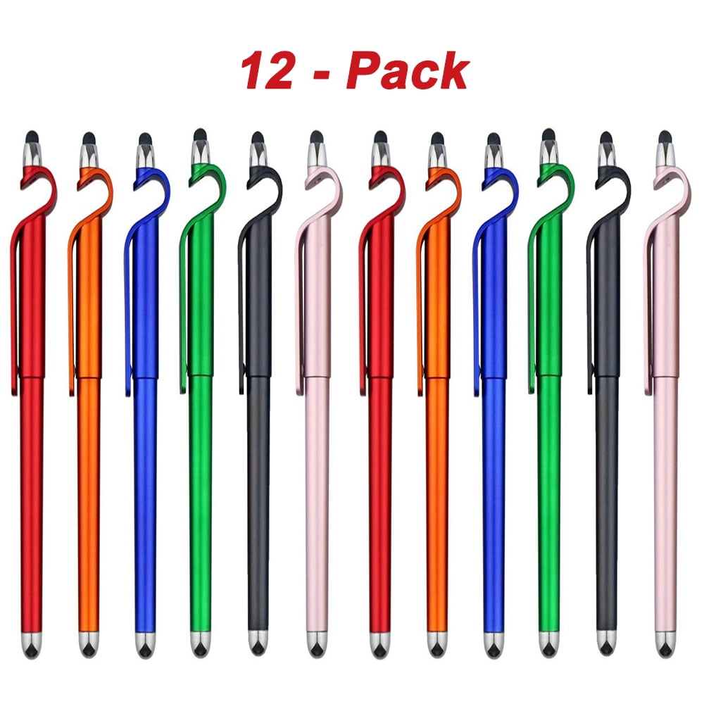 Stylus Pen, RETON 12 Pcs Multifunctional 3 in 1 Phone Holder ...