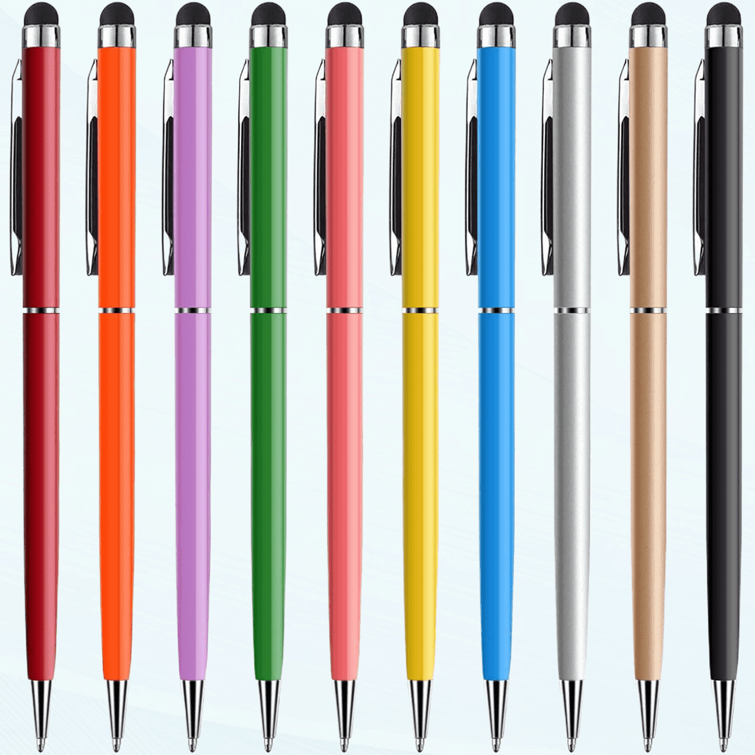 PULMCheerger Stylus Pen for Touch Screens, 2 in 1 Aluminum Universal ...