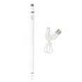 Stylus Pen White for IOS/Android Universal 2-In-1 Active Capacitive ... Stylus Pen White for IOS/Android Universal 2-In-1 Active Capacitive ...