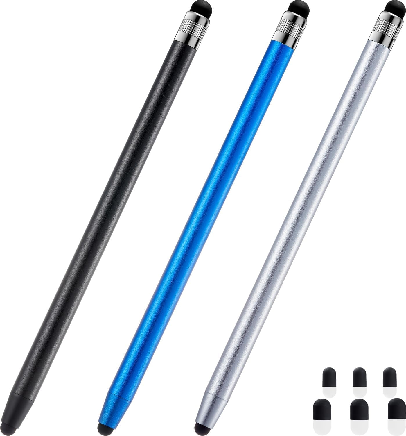 3-Pack High Sensitivity Stylus Pen for iPad iPhone Android Touchscreens ...