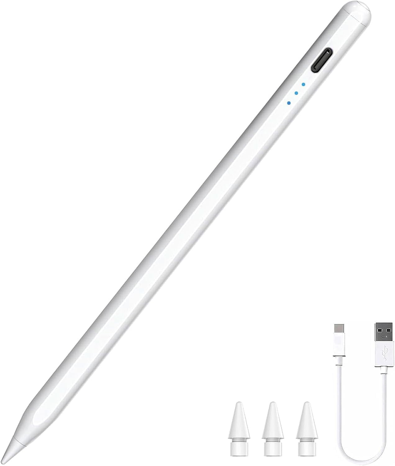 Stylus Pen for iPad - 3rd Gen & 3X Fast Charging Pencil Tilt ...