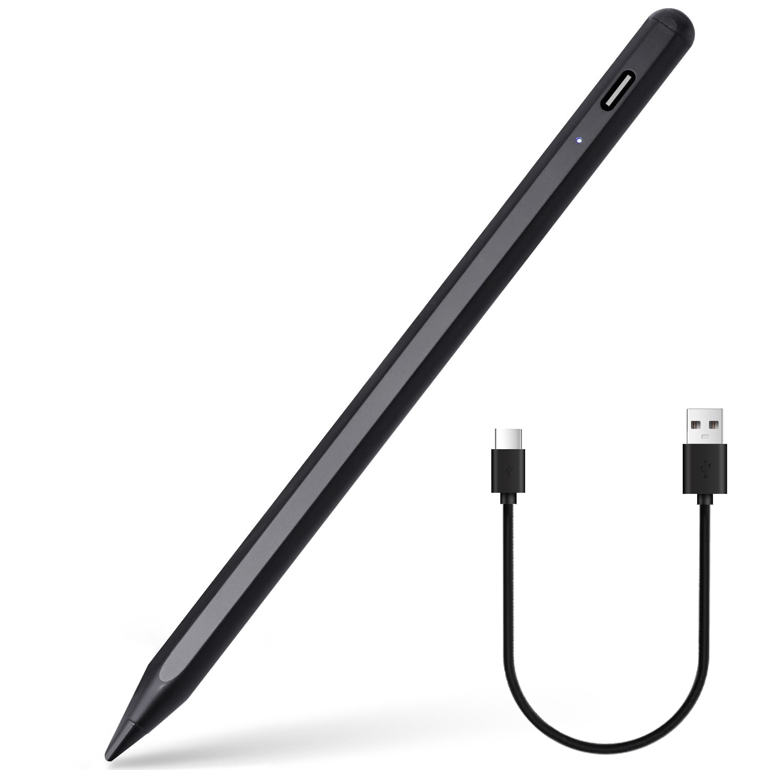CAMPIR Digital Stylus Pen, Type-C Charging, iPad Pro Compatible, Black ...
