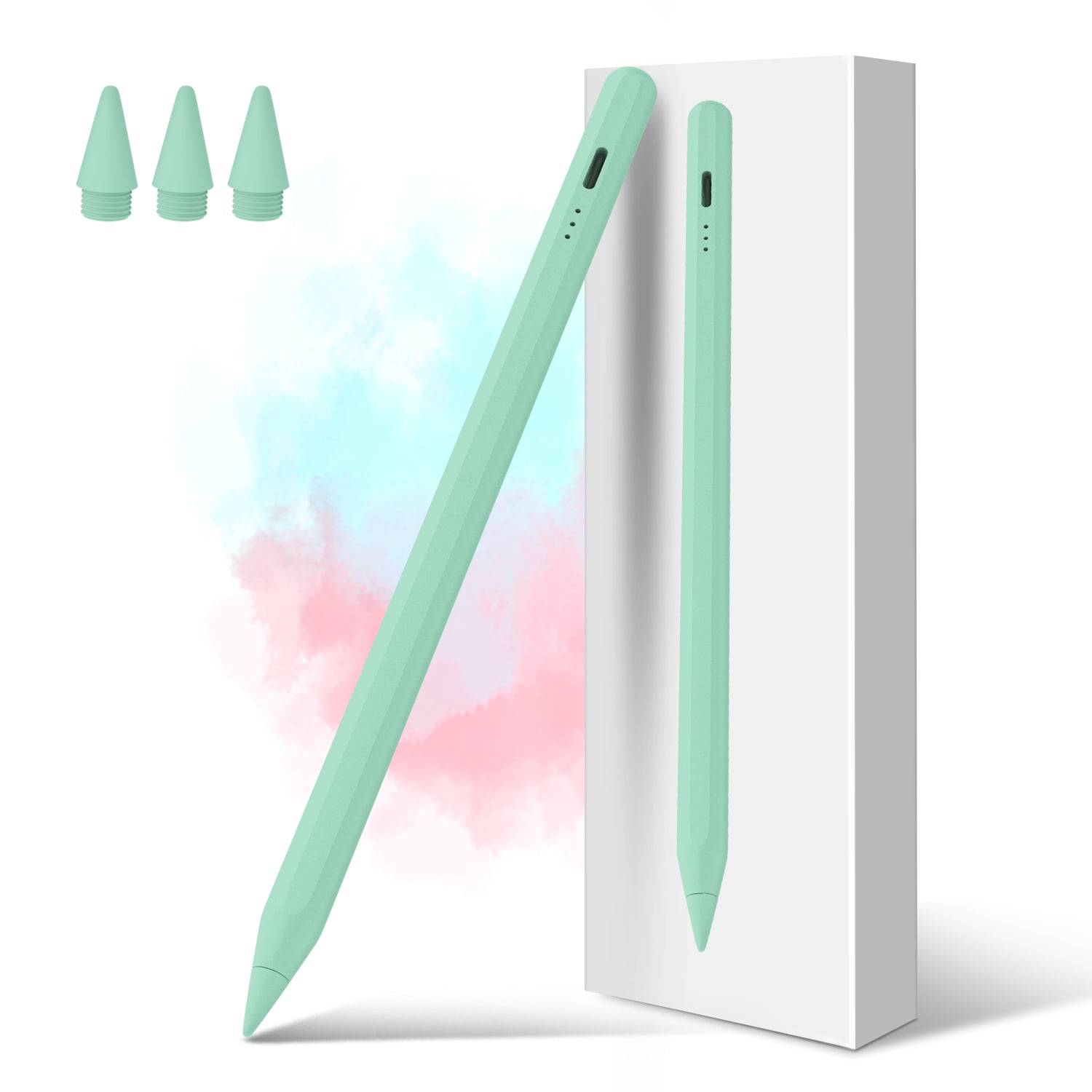 Stylus Pen for iPad, 13 mins Fast Charging Stylus with Palm Rejection ...